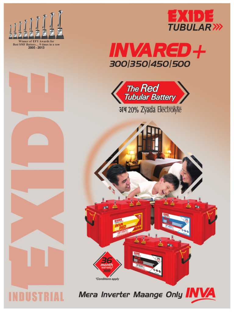 Exide Inverter Battery | PDF