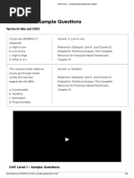 2025 CMT Program Guide | PDF | Technical Analysis | Risk