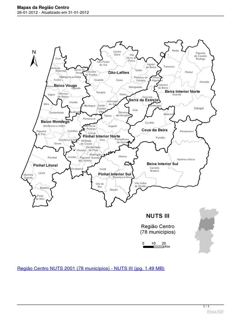 NUTS III - Viseu | PDF | Computadores