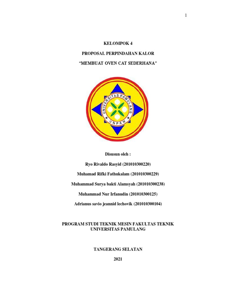 Oven Pengering Cat Portabel Ramah Lingkungan | PDF | Teknologi & Rekayasa