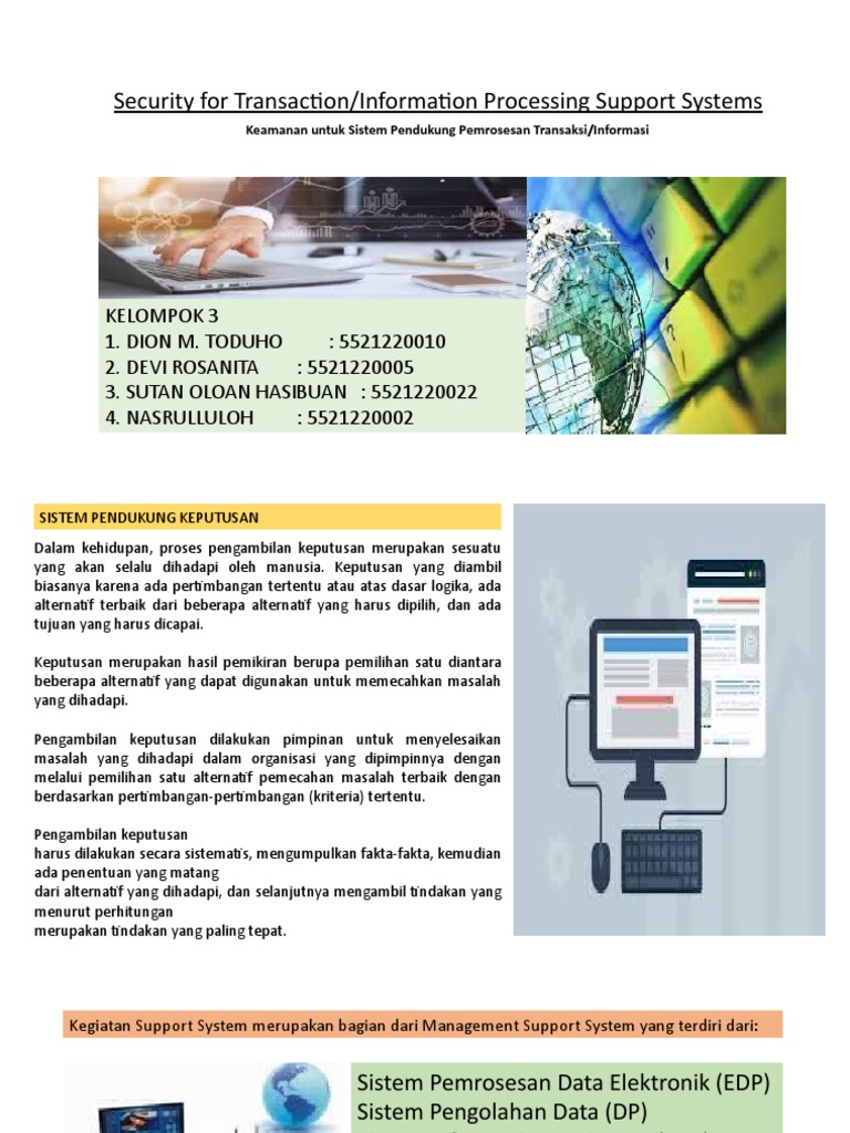 Sia Kel 3 | PDF | Komputer