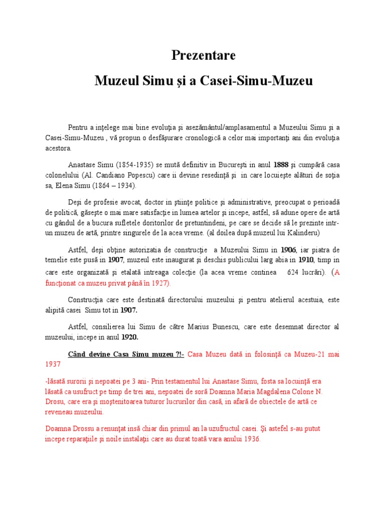 Prezentare Simu Finala | PDF