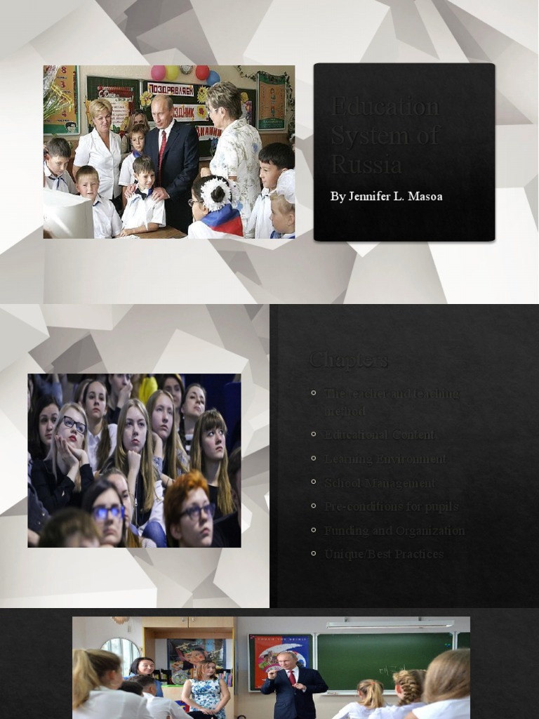 Russia Education System Guide | PDF | Teachers | Schools