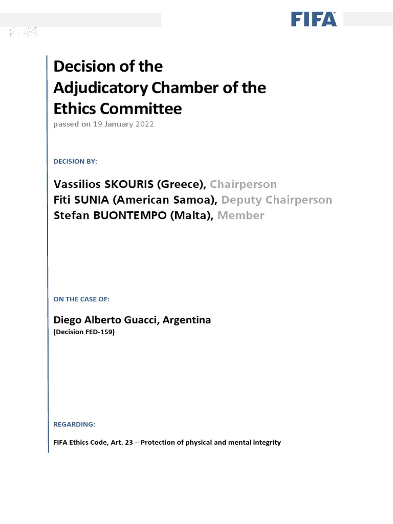 DG FED-159 Anonymised Decision | PDF