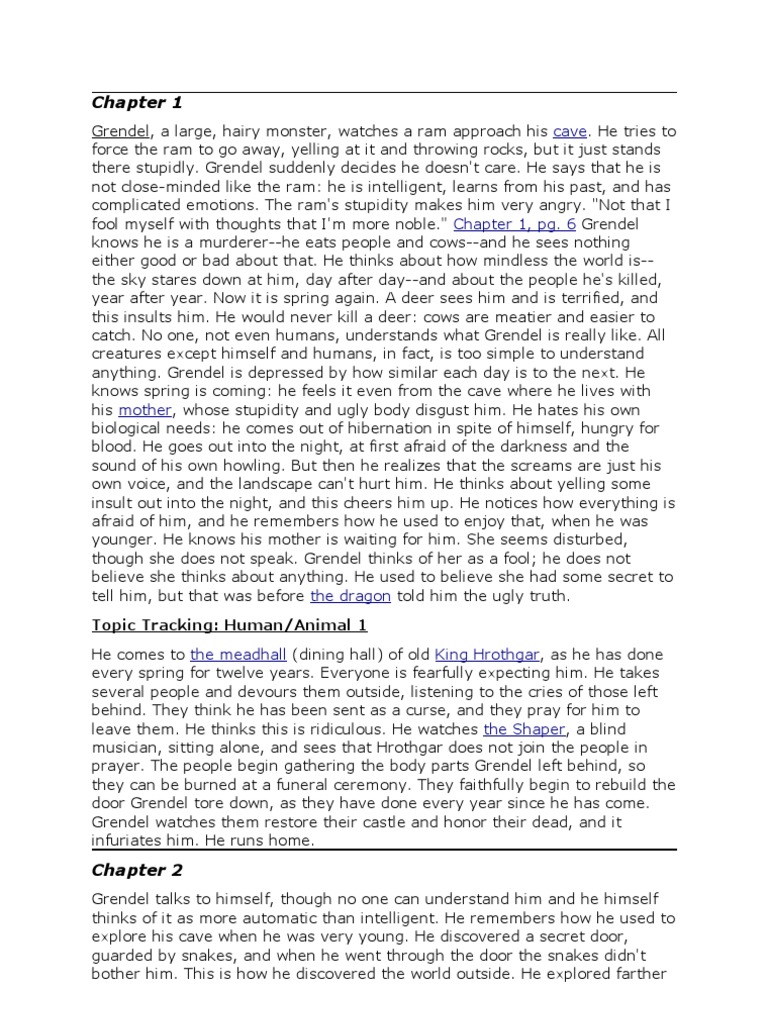 Grendel by John Gardner | PDF