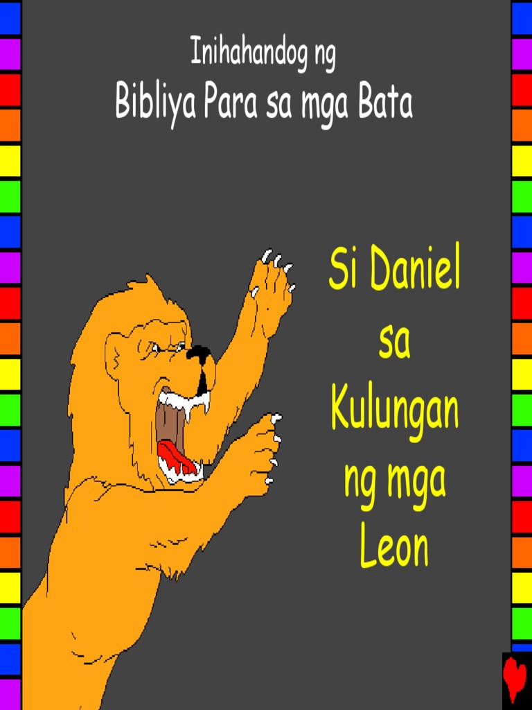 Daniel and The Lions Den Tagalog | PDF