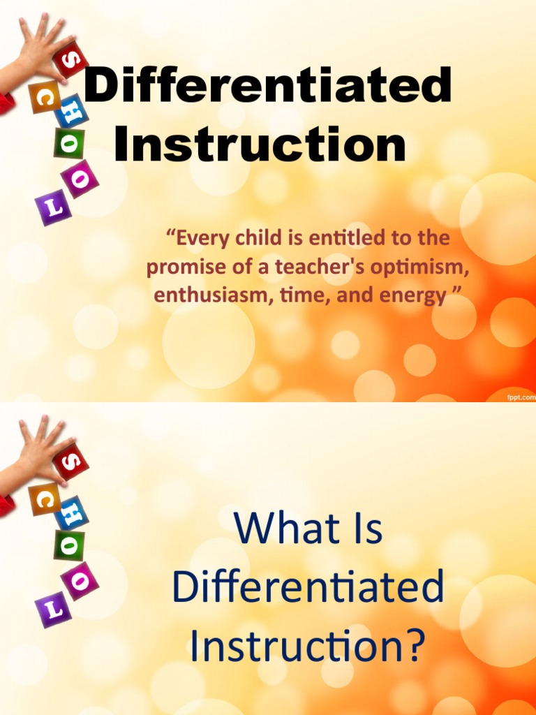 Understanding Differentiated Instruction | PDF | Differentiated ...
