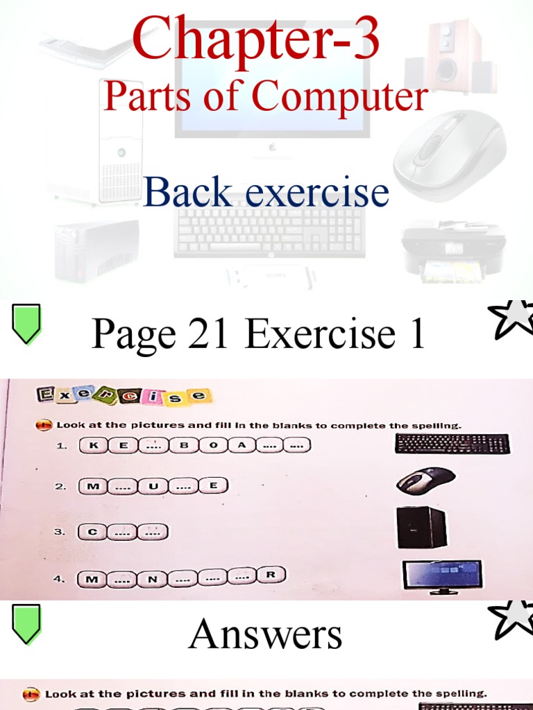 Chapter-3 Answer Key Class-1 | PDF