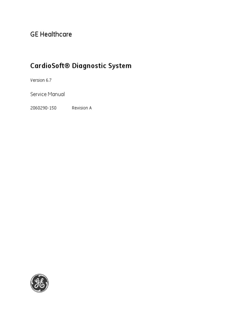 Cardiosoft V6.71 Service Manual - SM - 2060290-150 - A | PDF ...