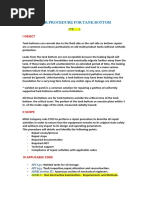 Weld Built-Up Procedure | PDF | Welding | Construction