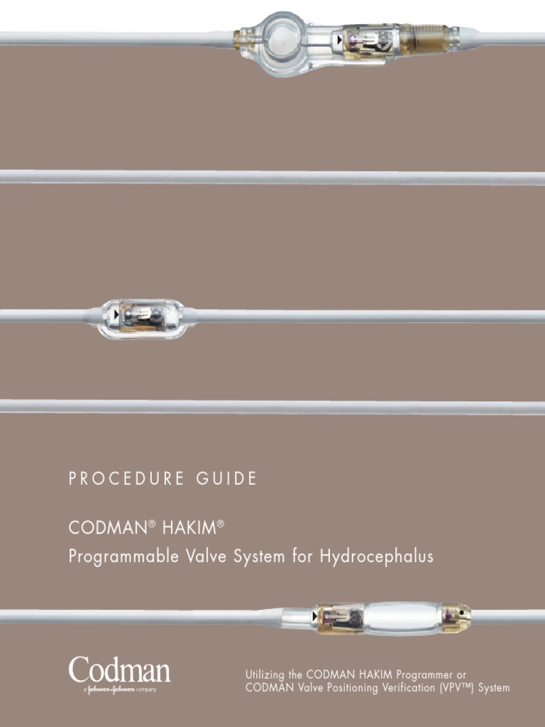 CODMAN VAL-10-001-CHPV-proc-guide | PDF | Magnetic Resonance Imaging ...