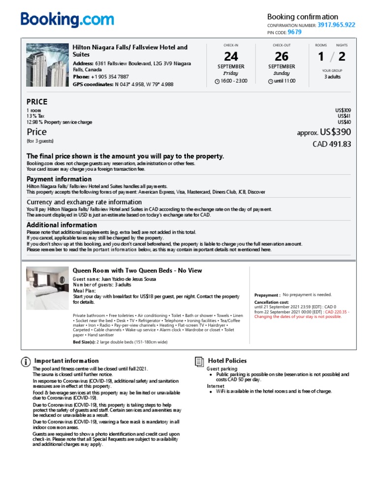 Manage Your Bookings | PDF | Payments | Visa Inc.