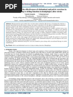 The Burke Lateropulsion Scale and Addressing Pusher Syndrome Post-Cva 1 ...