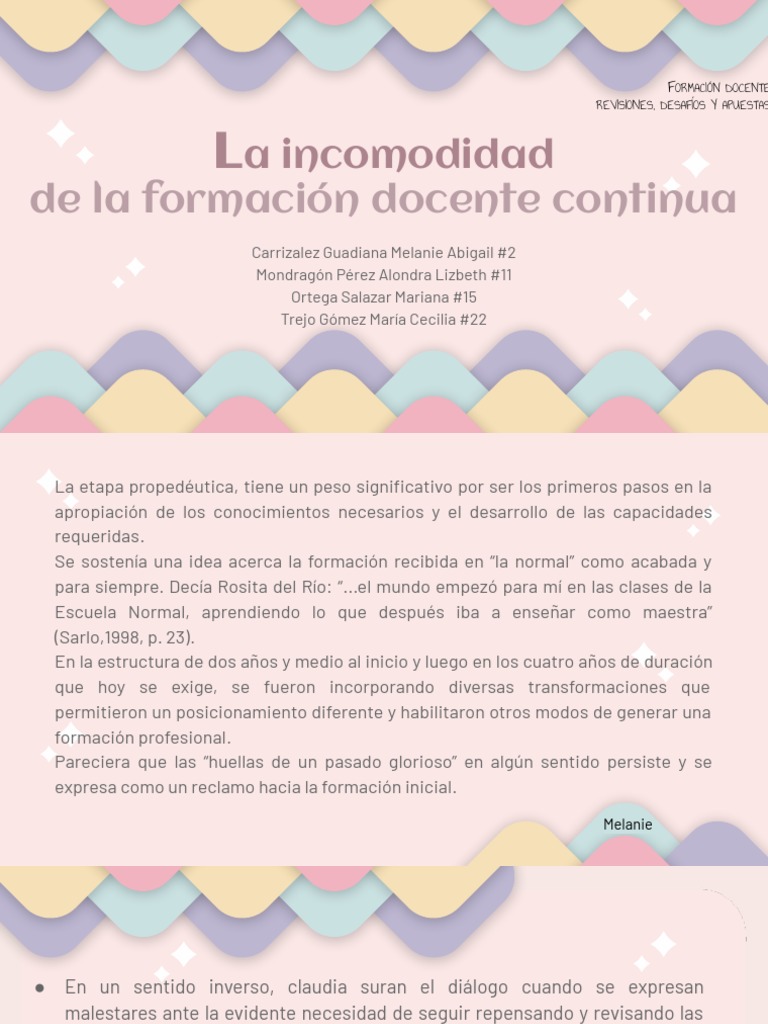 La Incomodidad | PDF