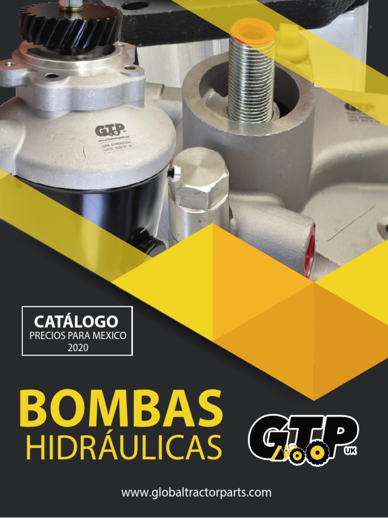 CATÁLOGO - BOMBAS Hidraulicas GTP | PDF | Máquinas | Agricultura intensiva