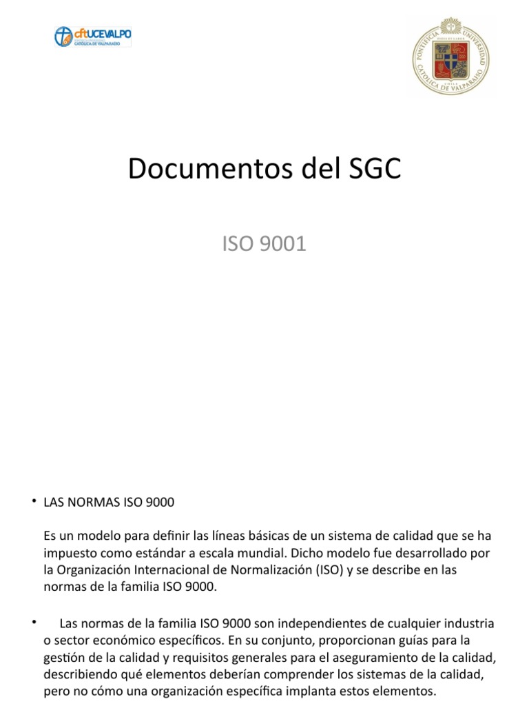 Documentos Del SGC | PDF | Calidad (comercial) | Gestión de la calidad