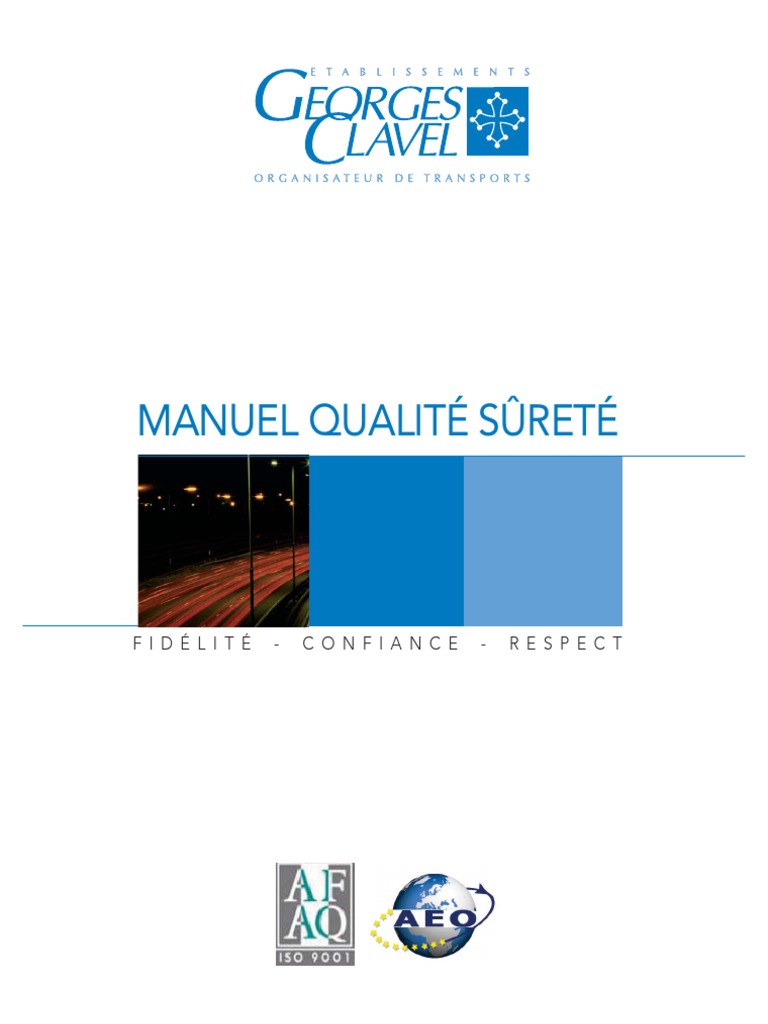 Manuel Qualite | PDF | Management de la qualité | Système de management ...