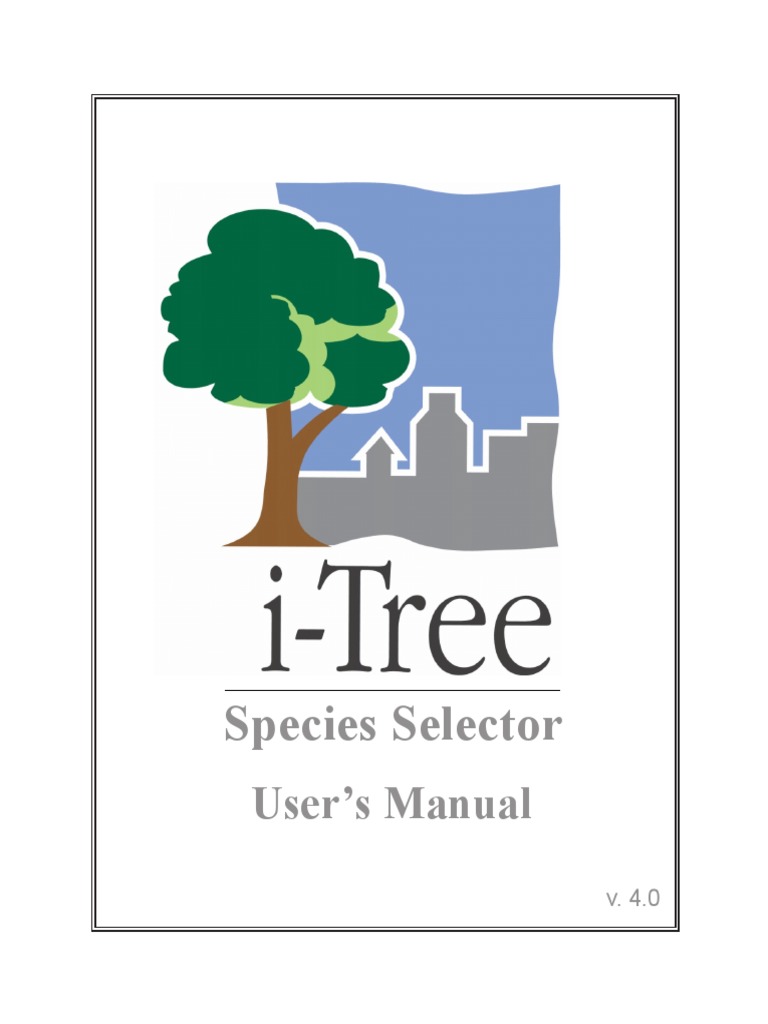 I-Tree Species Users Manual | PDF | Volatile Organic Compound ...