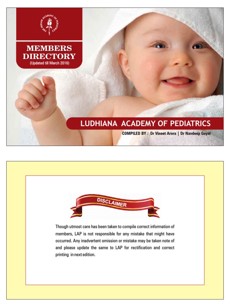 LAP Directory | PDF | Vaccines | Pediatrics
