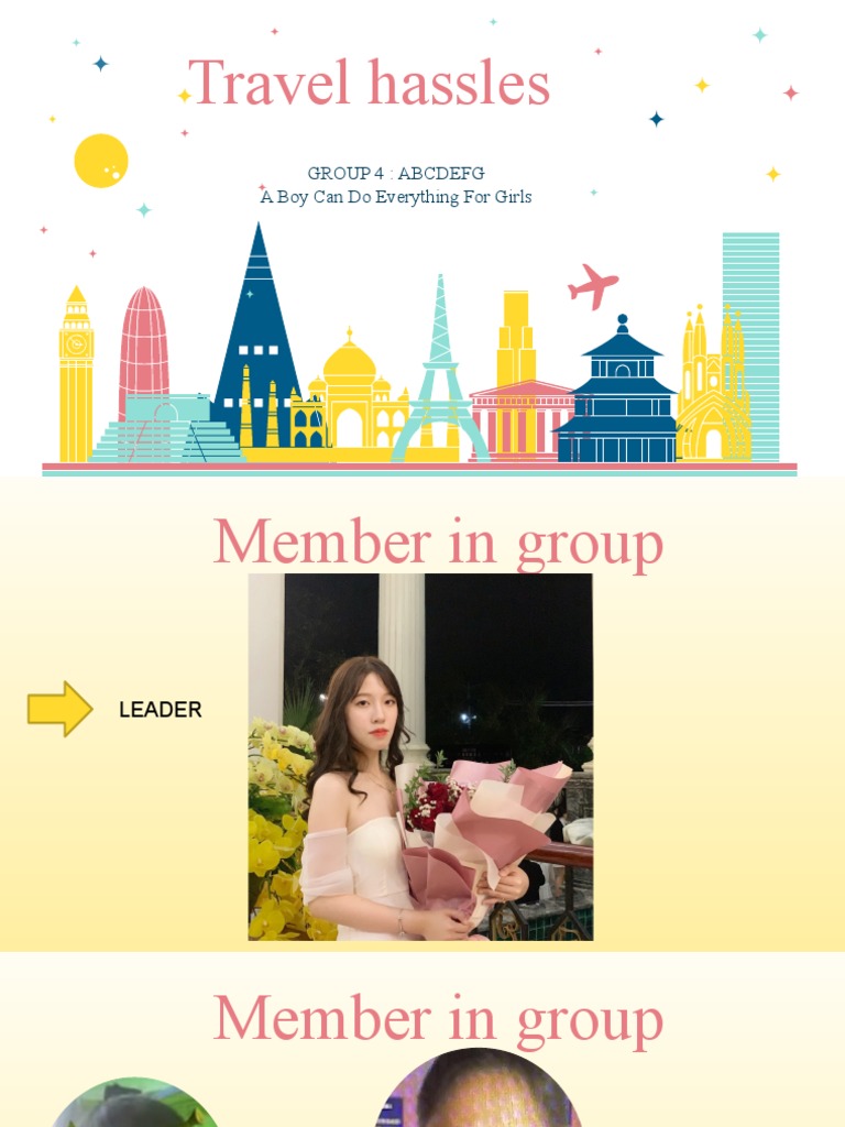 Travel Hassles: Group 4: Abcdefg A Boy Can Do Everything For Girls | PDF | Cognition