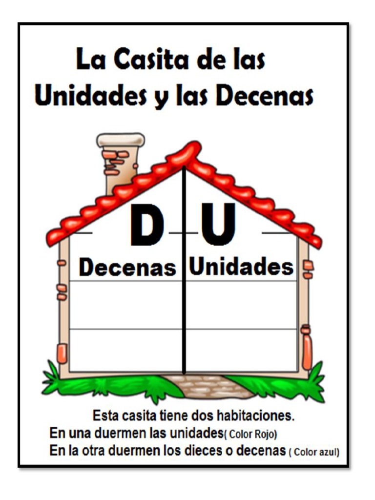 La Casita de Las Unidades y Las Decenas | PDF