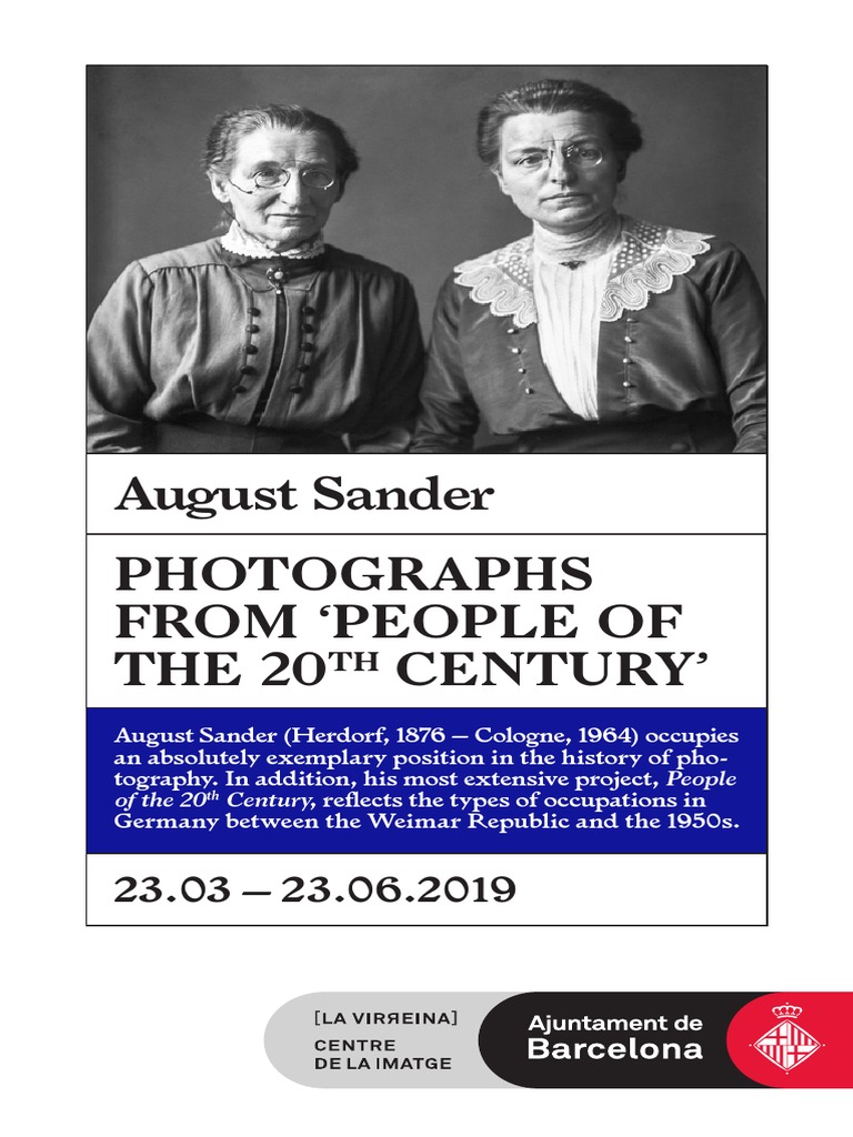 August Sander Photographs of People of The XX Century | PDF | Classics