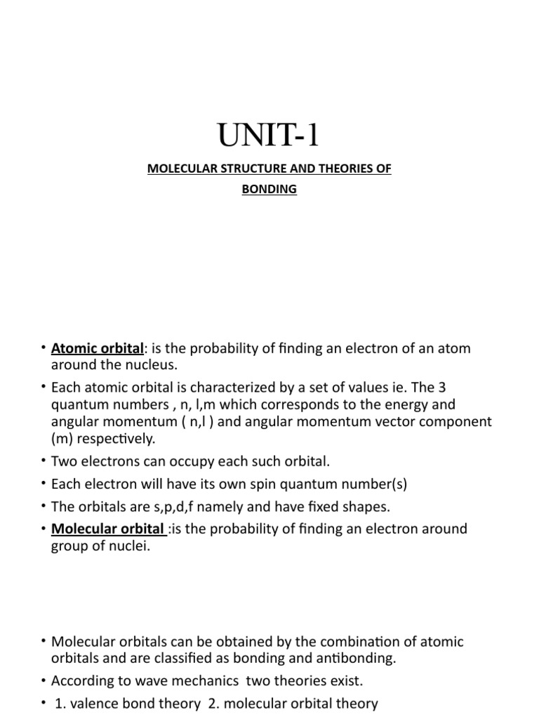An In Depth Explanation Of Molecular Orbital Theory The Formation Of