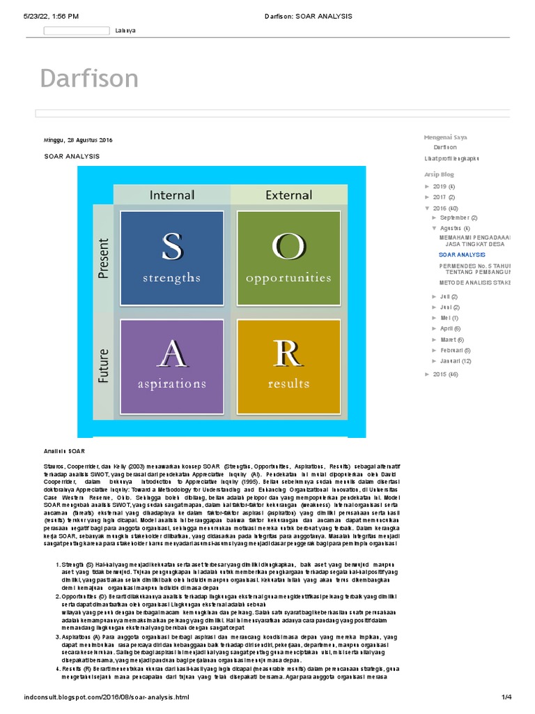 Metode Soar | PDF