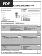 Household Profile Questionnaire Form | PDF | Employment | College