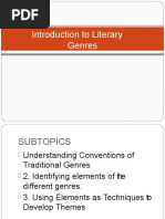 Lesson 3 - Compare and Contrast Various 21ST Century Genres From ...