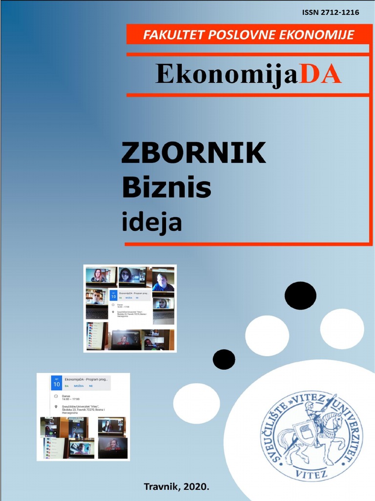 Zbornik Biznis Ideja - 2020 | PDF