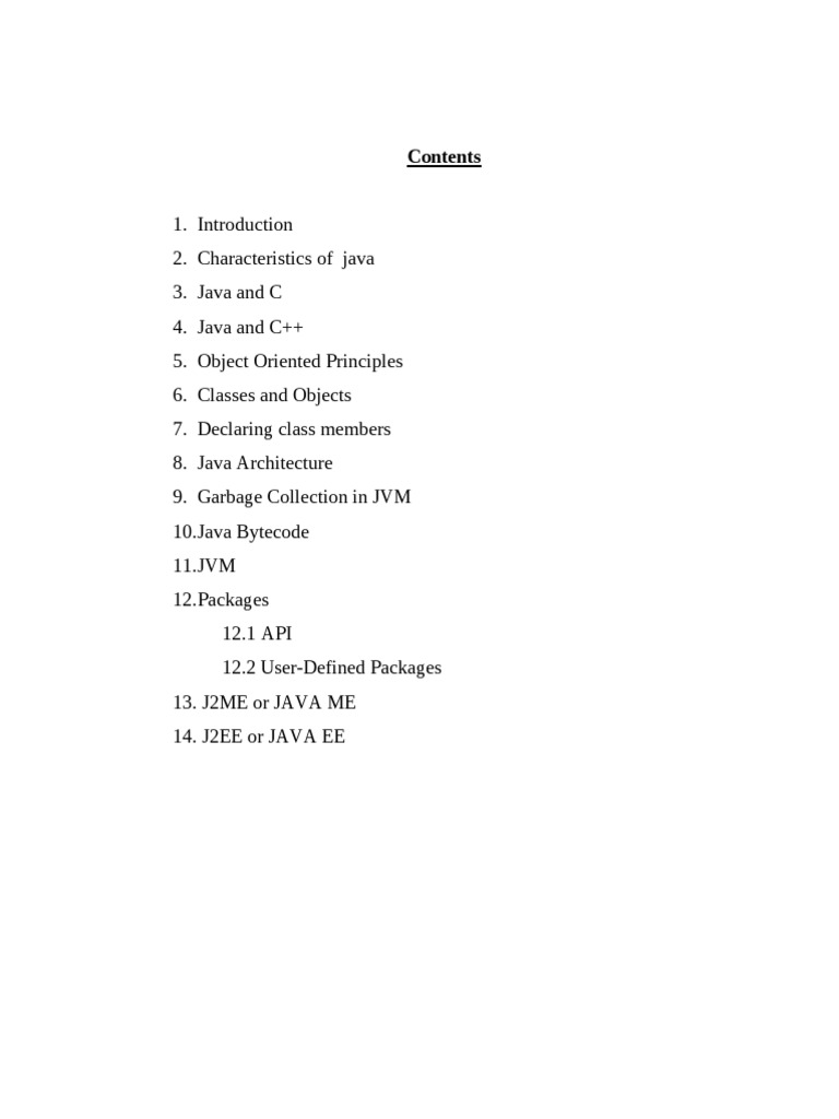 Java Training Report | PDF | Java Virtual Machine | Java (Programming ...