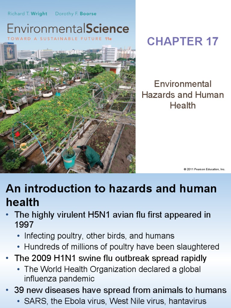 Environmental Hazards and Human Health: © 2011 Pearson Education, Inc ...