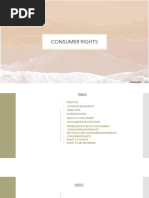 Project On Consumer Rights Class 10 Cbse | PDF | Consumer Protection ...