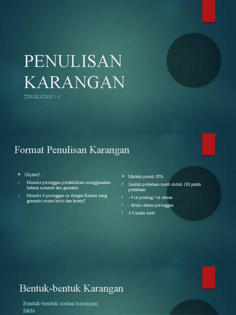 Penulisan Karangan T3 | PDF