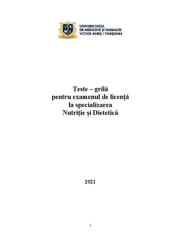 Grile Licenta ND 2021 | PDF Grile Licenta ND 2021 | PDF
