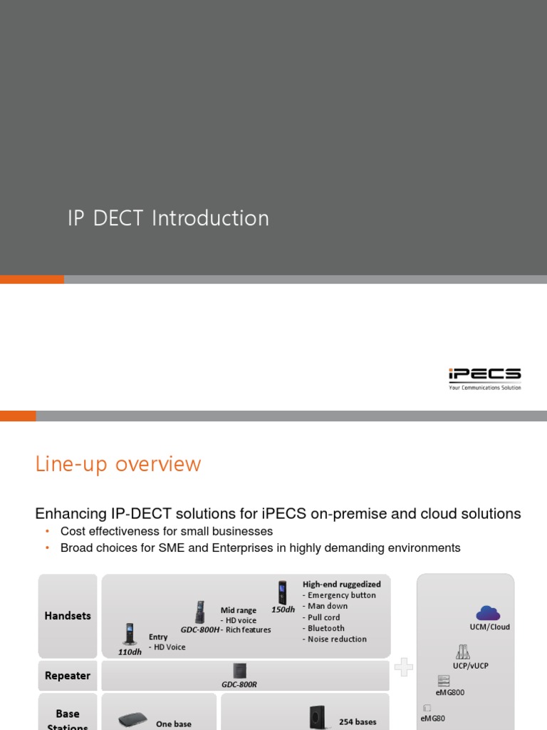IP DECT Updates | PDF | Digital Technology | Telephony