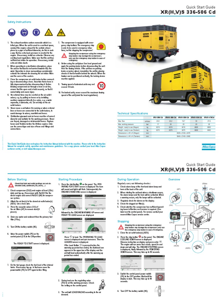 Quick Start Guide XR (H, V) S 336-506 CD APP 2954 6440 01 EN | PDF ...