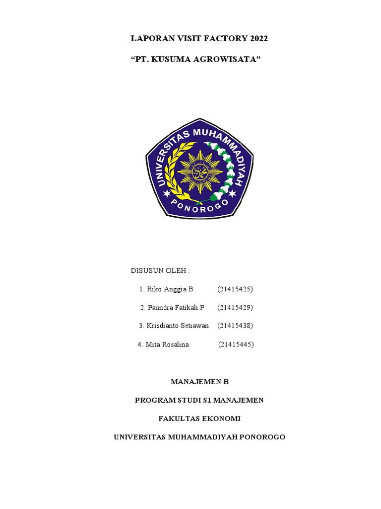 Laporan Visit | PDF