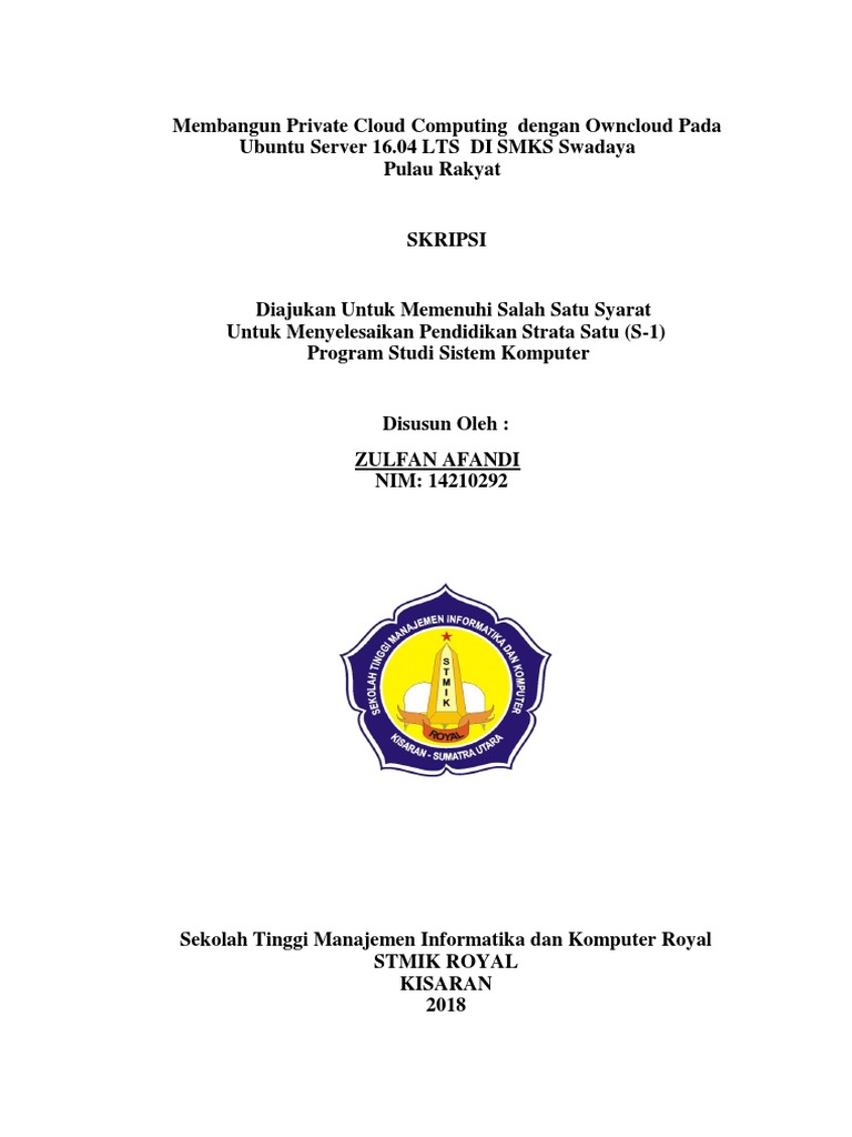 Skripsi Bang Zulfan | PDF