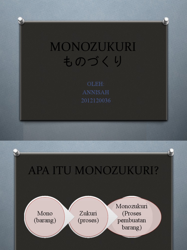 MONOZUKURI | PDF