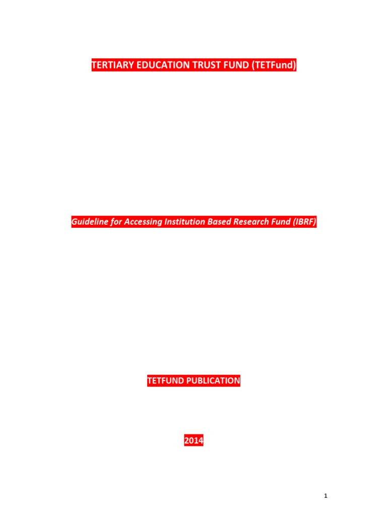 Final Copy of IBR Guideline Preliminary 30102014 | PDF