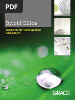 Colloidal Anhydrous Sillica BP | PDF | Silicon Dioxide | Colloid
