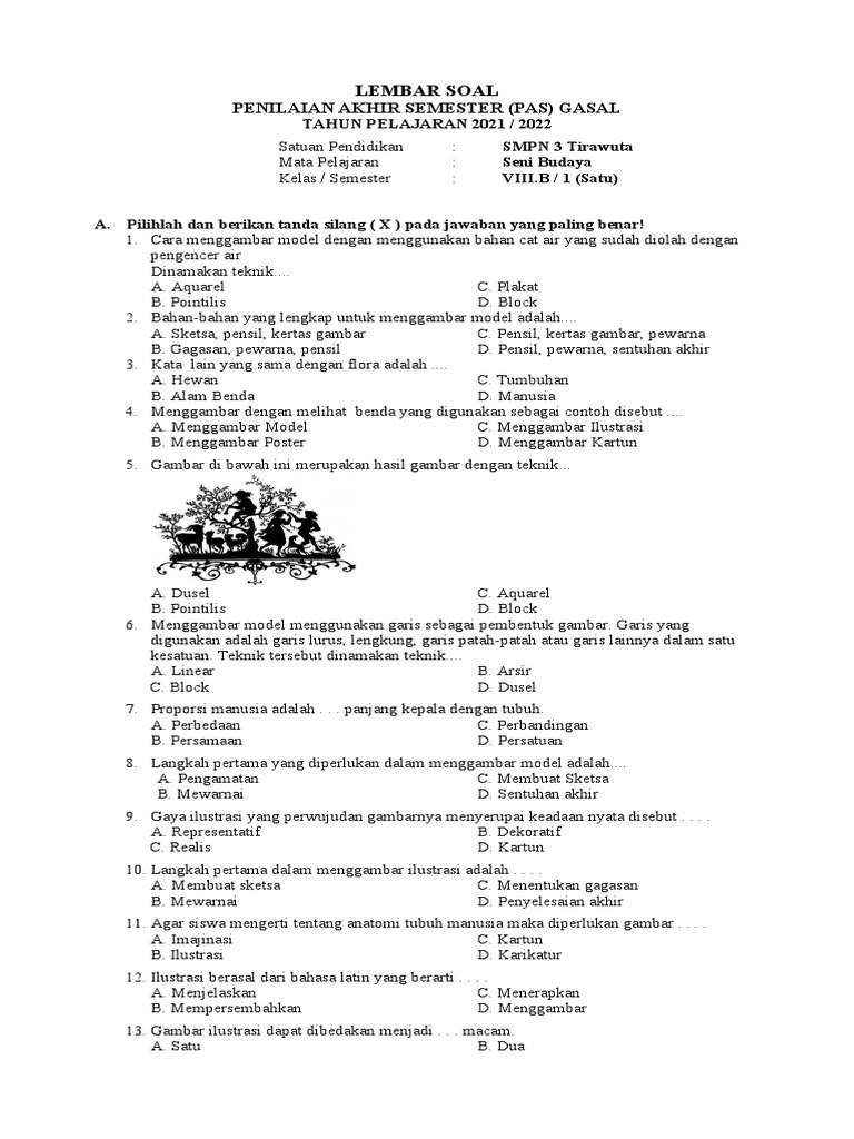 Lembar Soal SBD | PDF