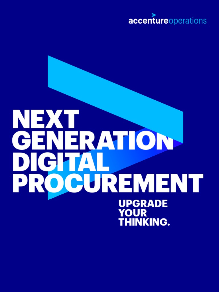 Accenture Next Generation Digital Procurement | PDF | Procurement ...