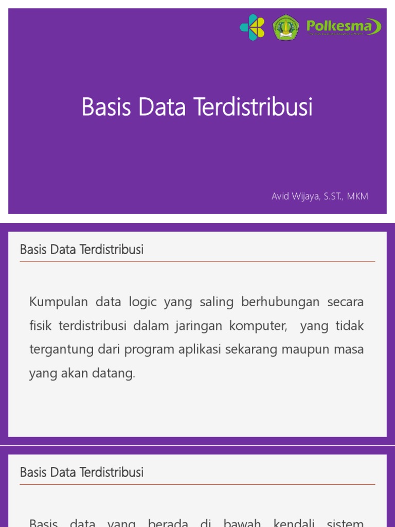 Database Terdistribusi | PDF Database Terdistribusi | PDF