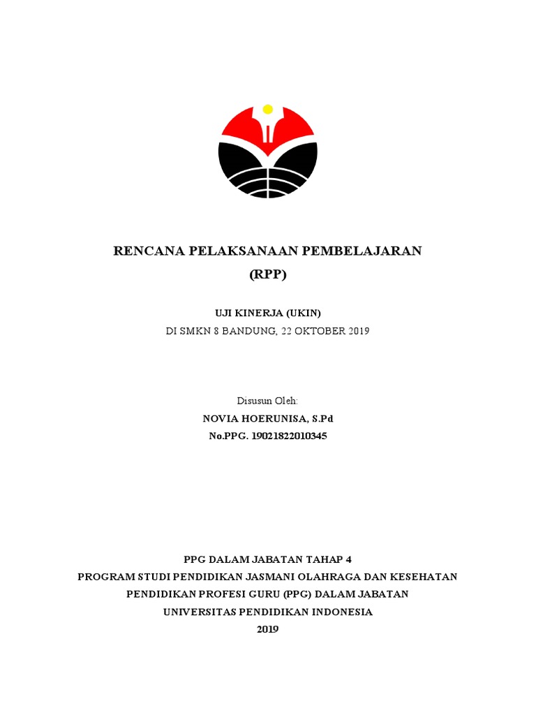 RPP Ukin | PDF | Karier & Perkembangan | Pengembangan Diri