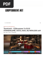 EZdrummer 3 Operation Manual | PDF | Installation (Computer Programs ...