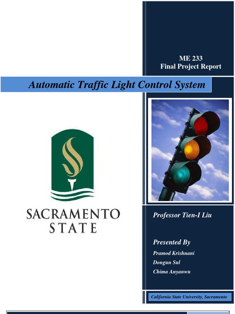 Automatic Traffic Light Control System | PDF | Traffic Congestion ...
