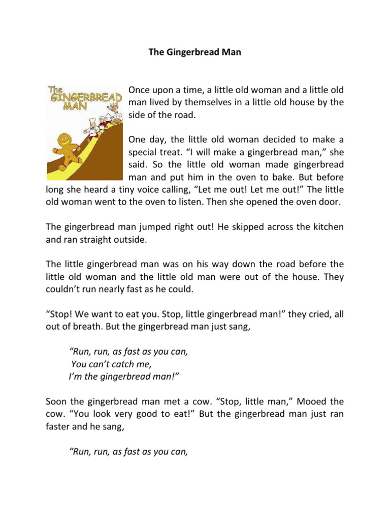 The Gingerbread Man | PDF